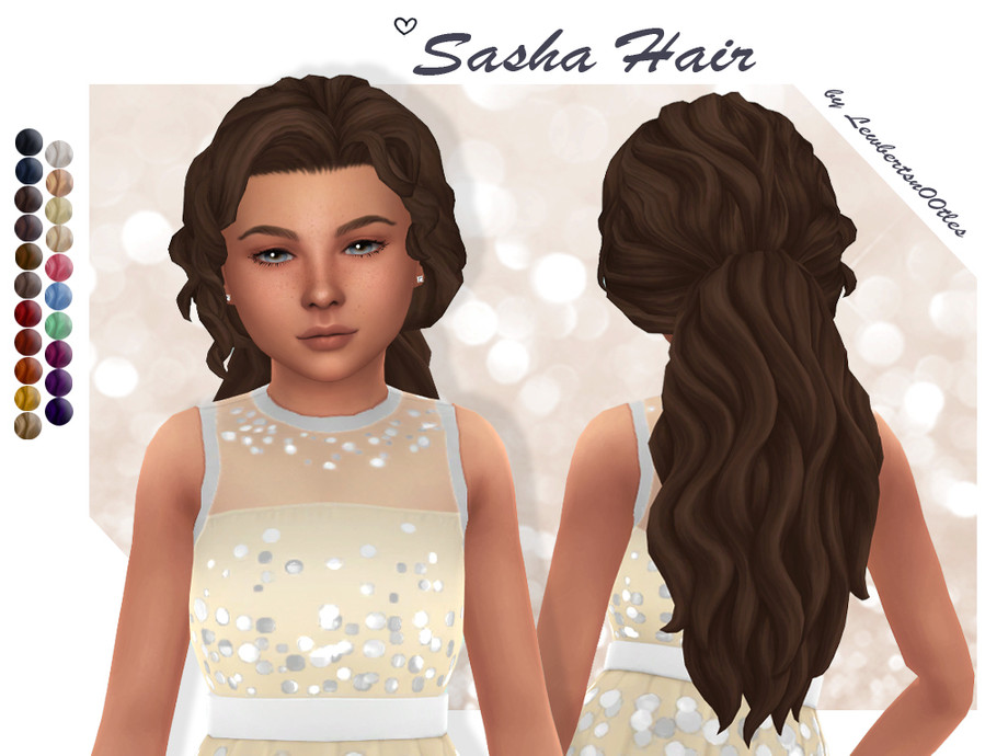 The Sims Resource | Sasha Hair - Child version