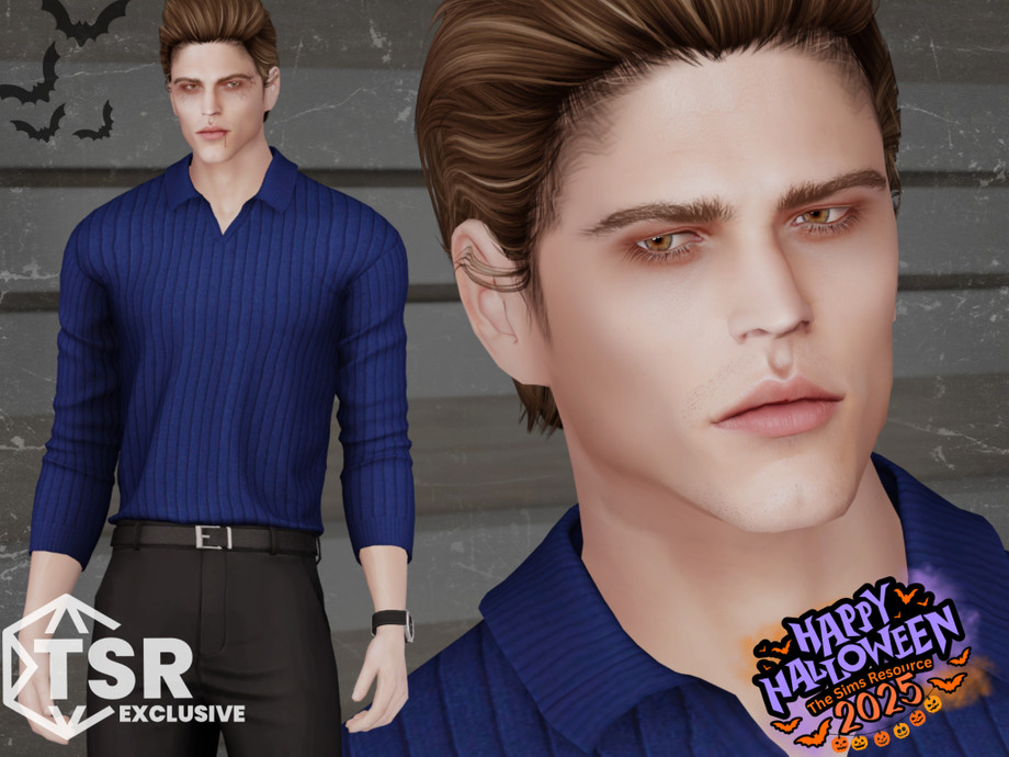 The Sims Resource | Sim inspired by Stefan Salvatore - HALLOWEEN 2025