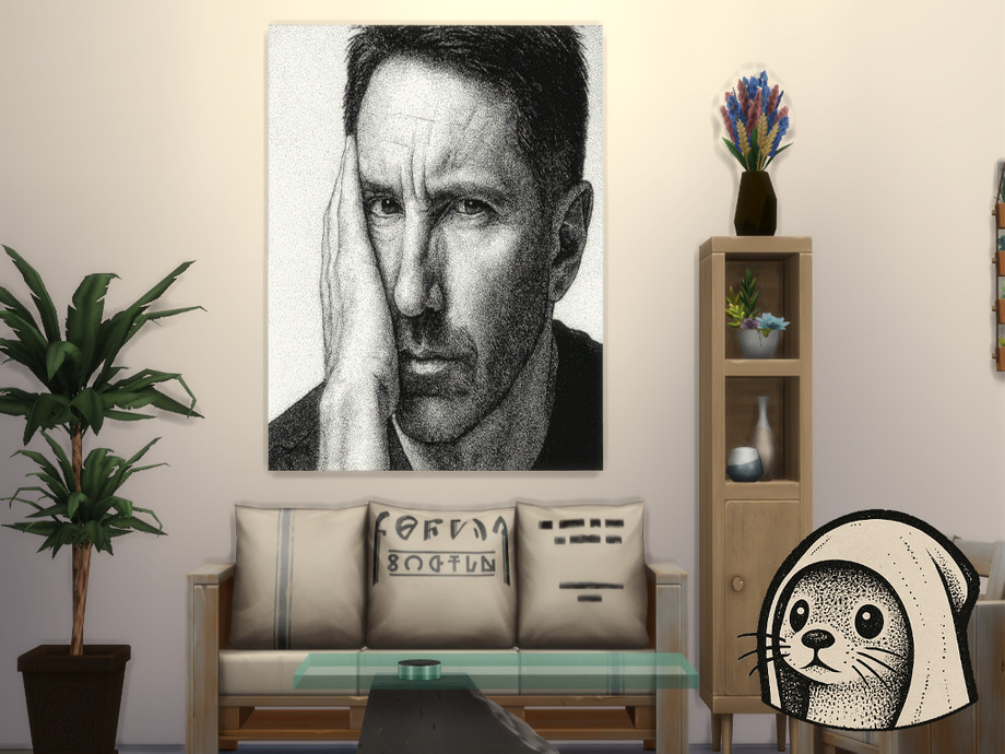 The Sims Resource | Trent Reznor Portrait