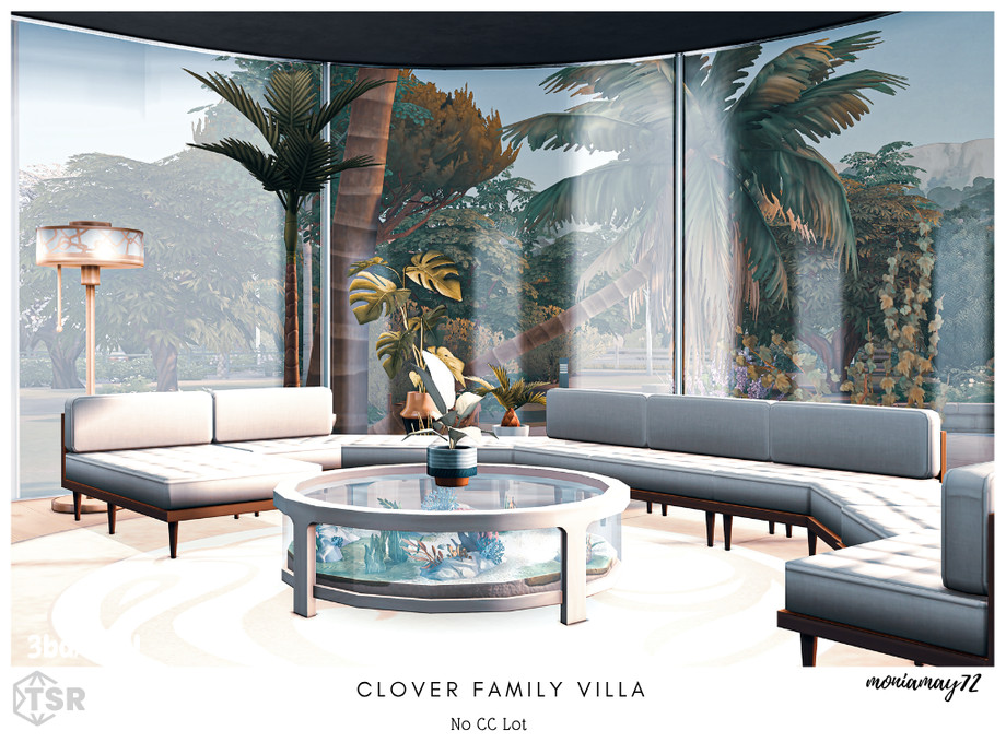 The Sims Resource | Clover Family Villa Nocc Lot