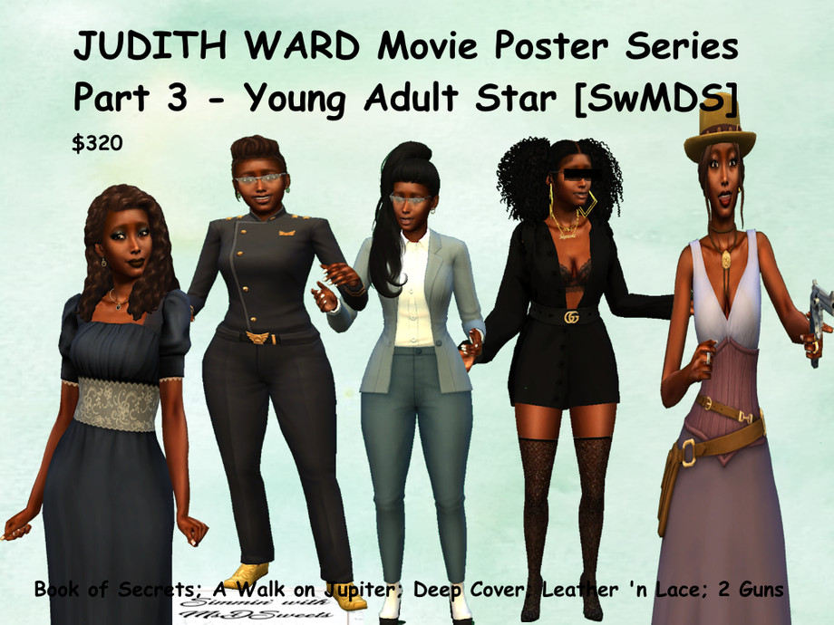 The Sims Resource | JUDITH WARD Movie Poster Series Part 3 - Young ...