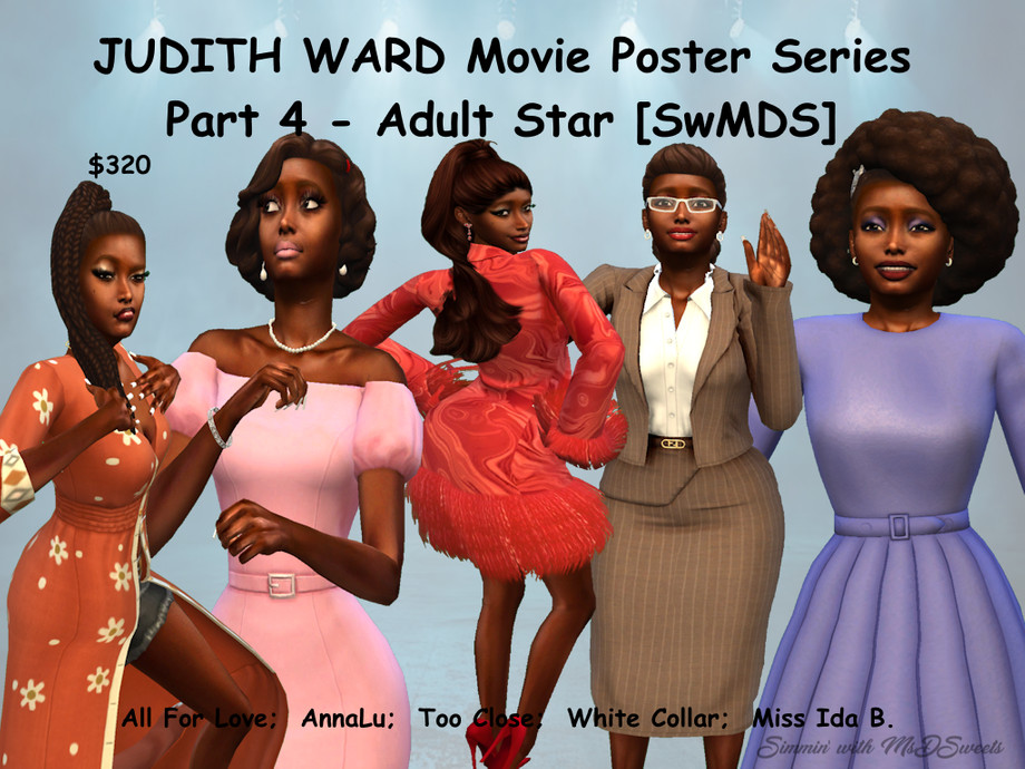 The Sims Resource | JUDITH WARD Movie Posters Part 4 - Adult Actress ...