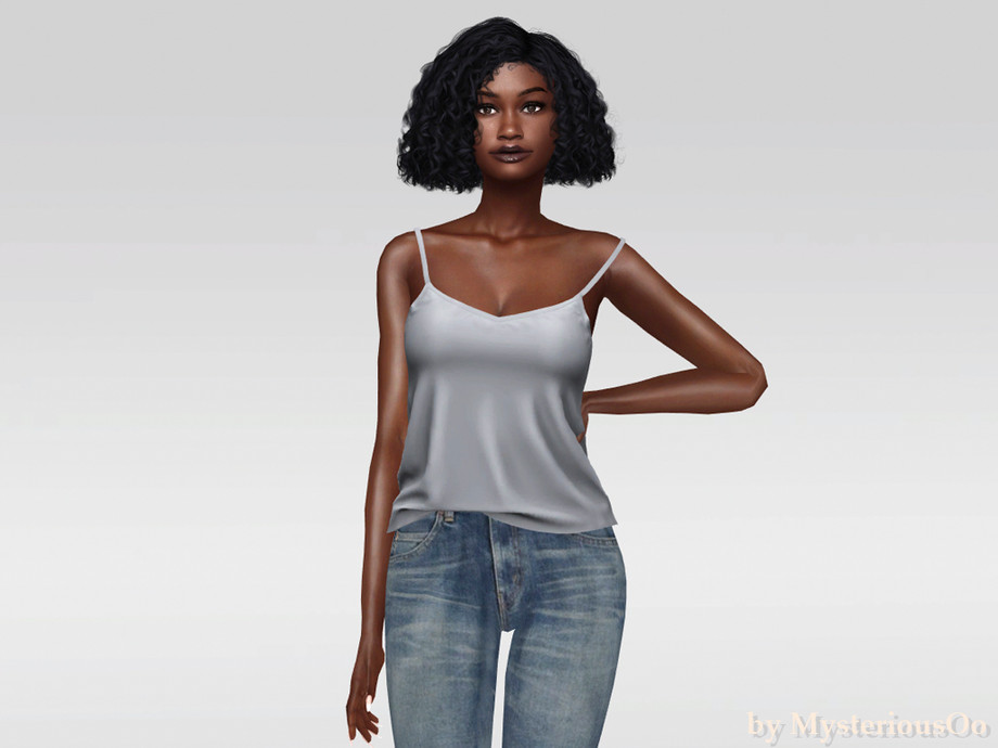 The Sims Resource | Soft satin camisole