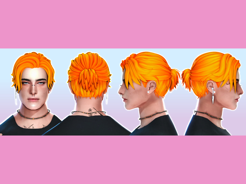 The Sims Resource | [aprilhush] Seth hair