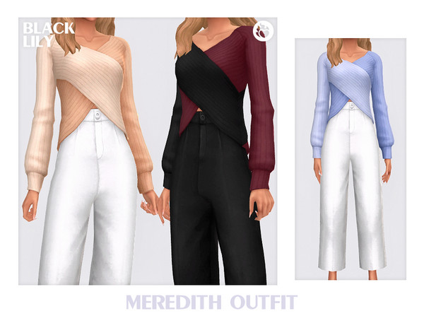 The Sims Resource | Meredith Outfit
