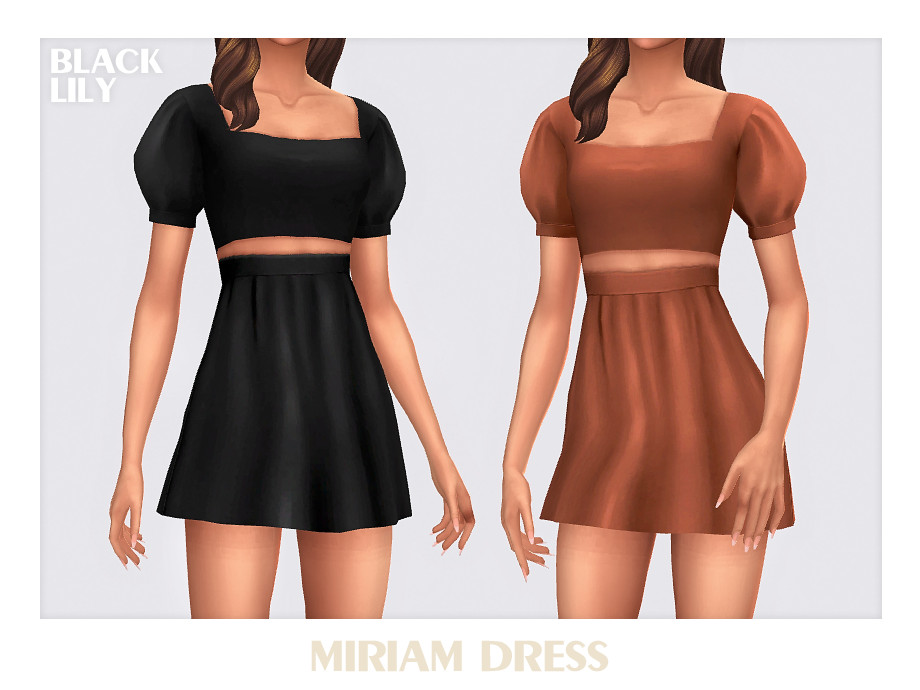 The Sims Resource | Miriam Dress