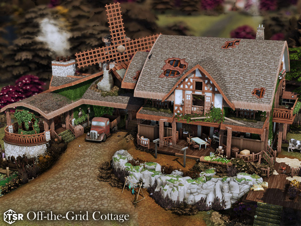 The Sims Resource | Off-the-Grid Cottage l noCC