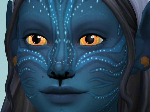 The Sims Resource | Navi Alien eye recolors.
