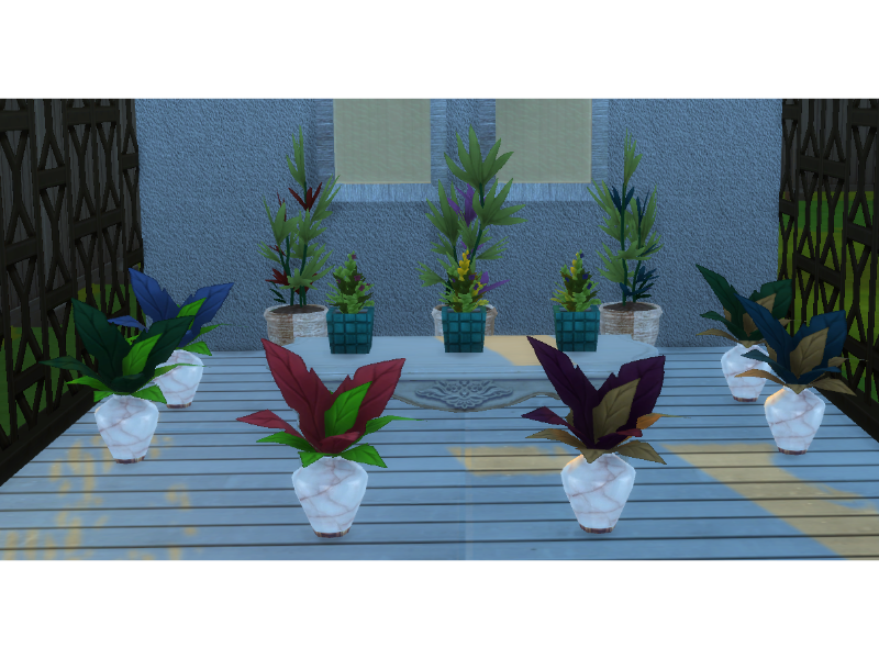 The Sims Resource | Nyssa 3 Flowers Duo Leaves