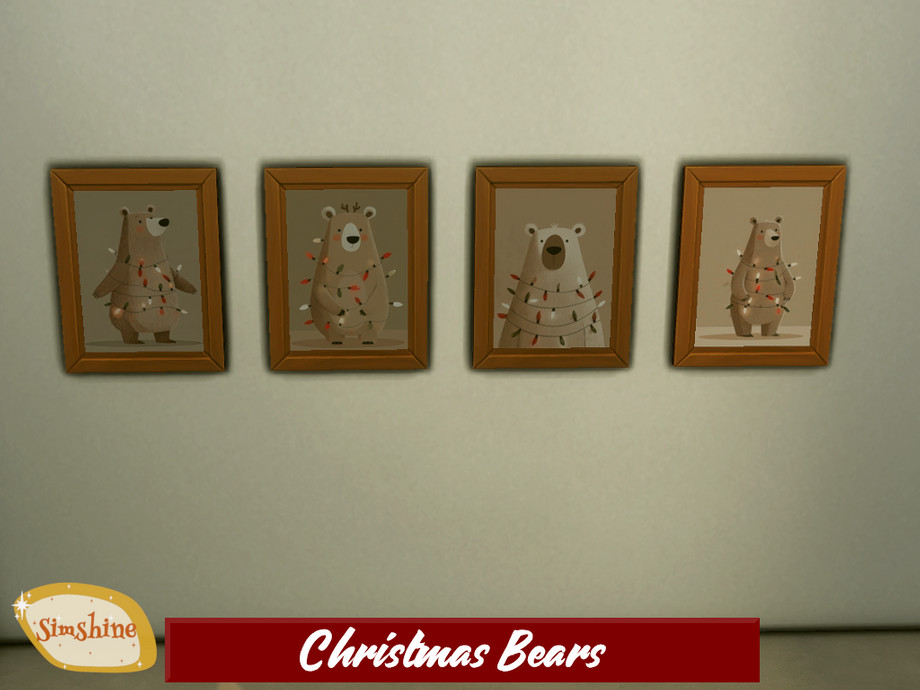 The Sims Resource | Christmas bears