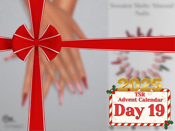 The Sims Resource | [TSR Advent Calendar 2025] (Christmas 2025) Sweater ...