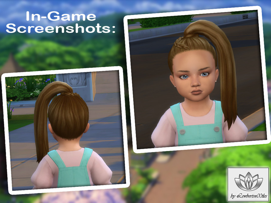 The Sims Resource | Amy Hair - Toddler version (80's Things)