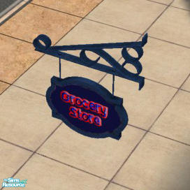 The Sims Resource - BGS Sign