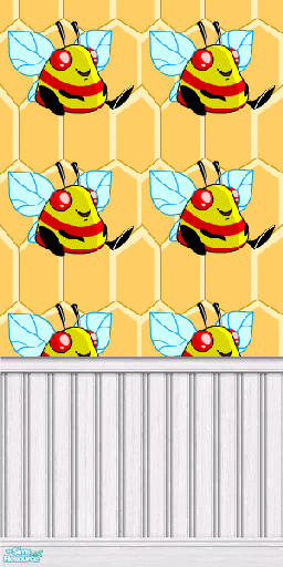 The Sims Resource - Neopets Walls-Set 1 - Buzzer