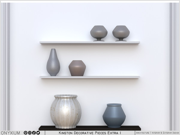 The Sims Resource | Kinston Decorative Pieces Extra I