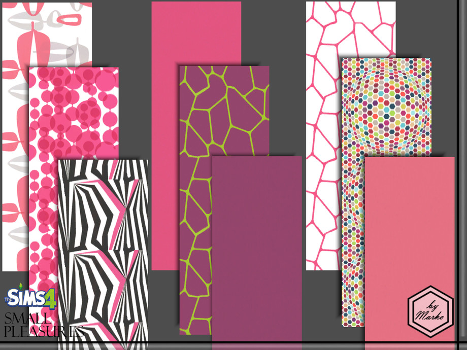 The Sims Resource | Wall set "Grandeco" 2
