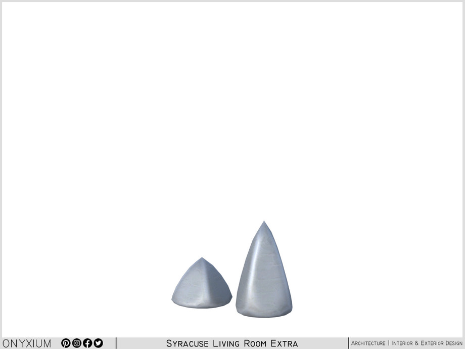 The Sims Resource | Syracuse Modern Pyramid Decor