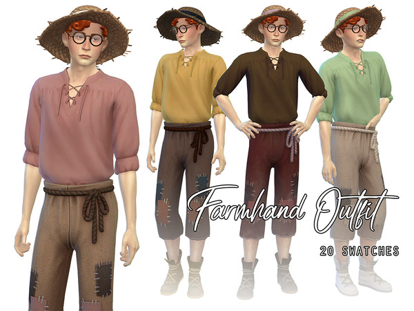 The Sims Resource | Farmhand Outfit