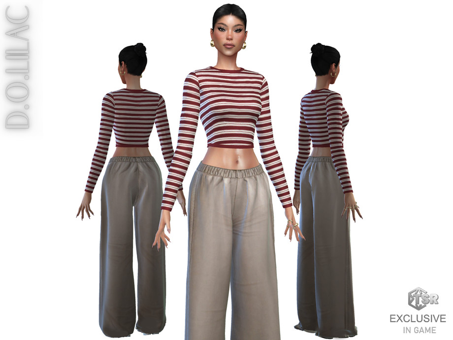 The Sims Resource | Comfort Street Set DO120