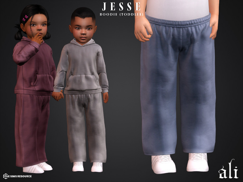 The Sims Resource | JESSE sweatpants (toddler)