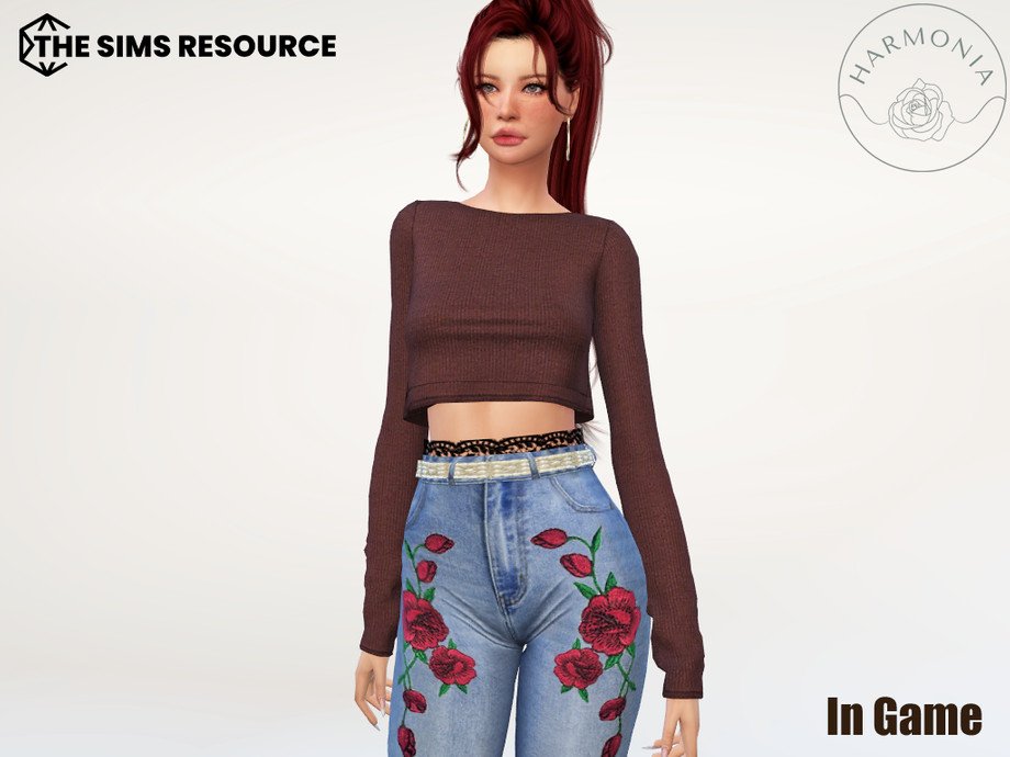 The Sims Resource | Cozy Mood Top 02