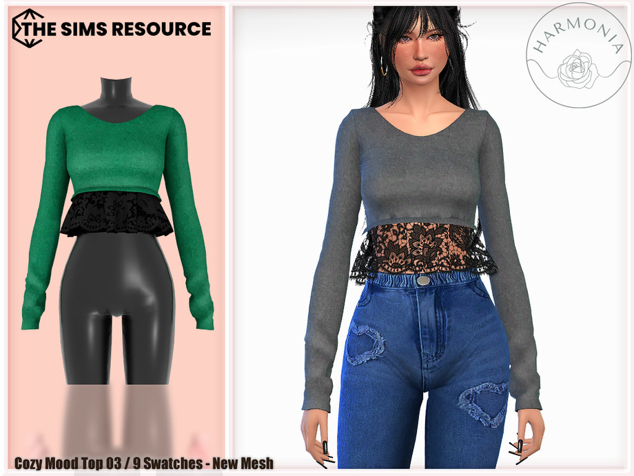The Sims Resource | Cozy Mood Top 03