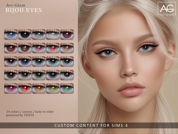 The Sims Resource | Avi-Glam - Bijou Eyes