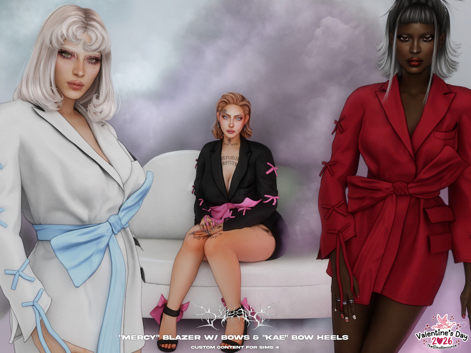 The Sims Resource | Klubb - Mercy & Kae Set (Patreon Exclusive)