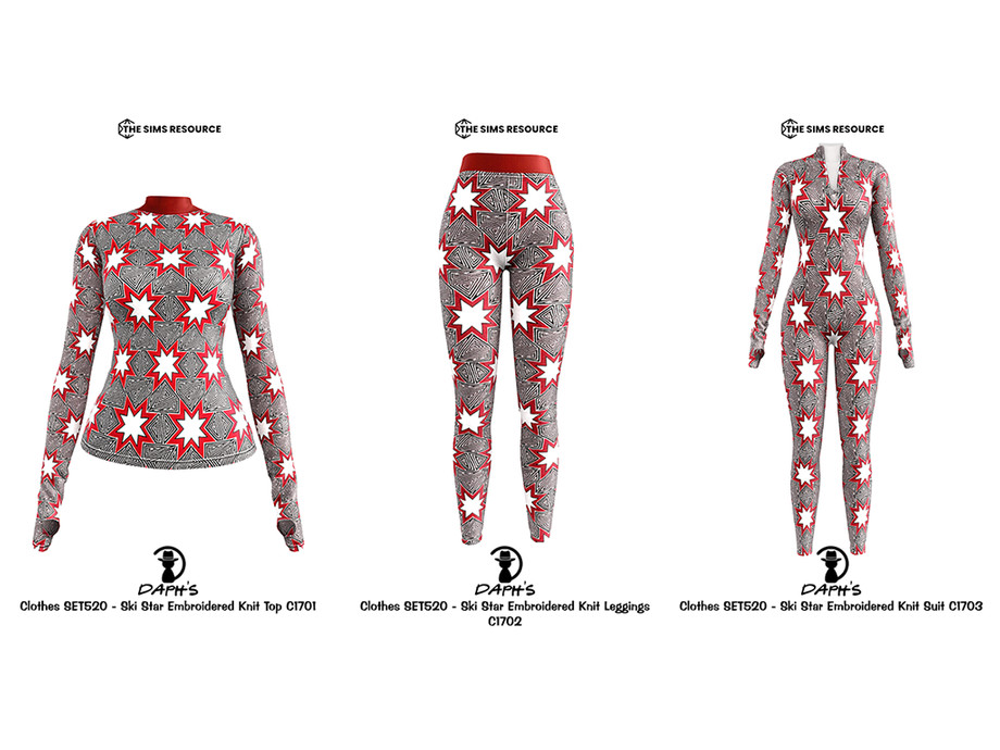 The Sims Resource | CLOTHES SET520