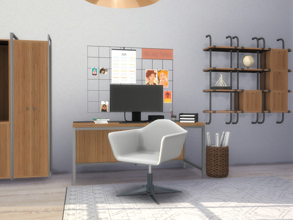 The Sims Resource | Medford Study Room