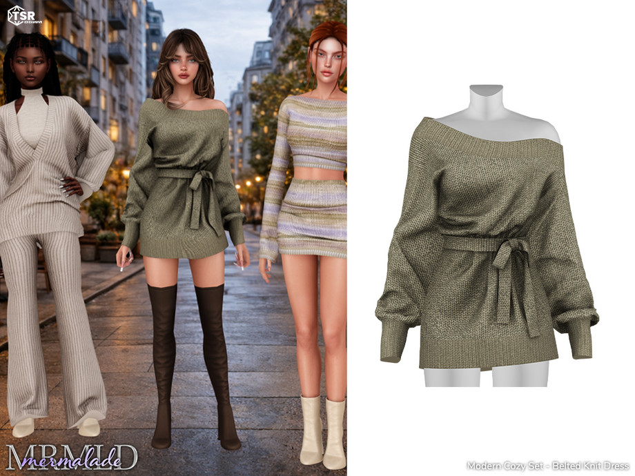 The Sims Resource | Modern Cozy Set - Clothes