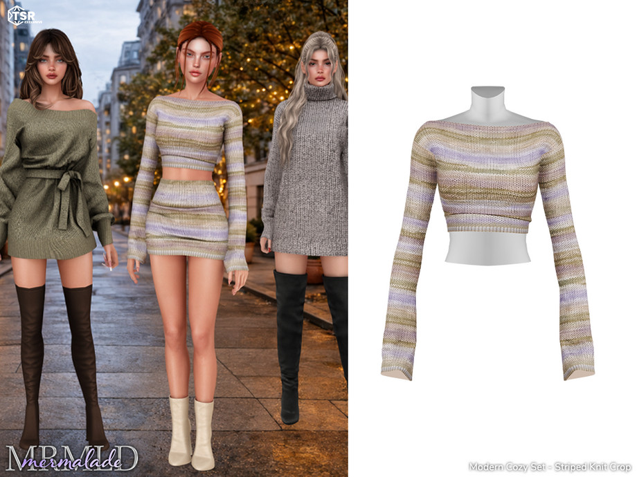 The Sims Resource | Modern Cozy Set - Clothes