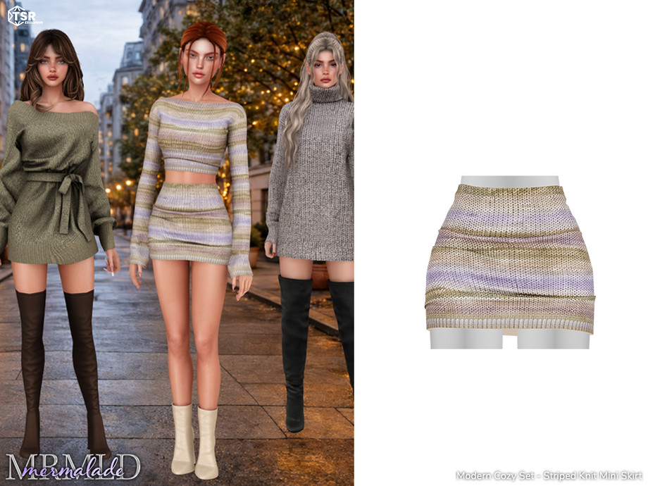 The Sims Resource | Modern Cozy Set - Clothes