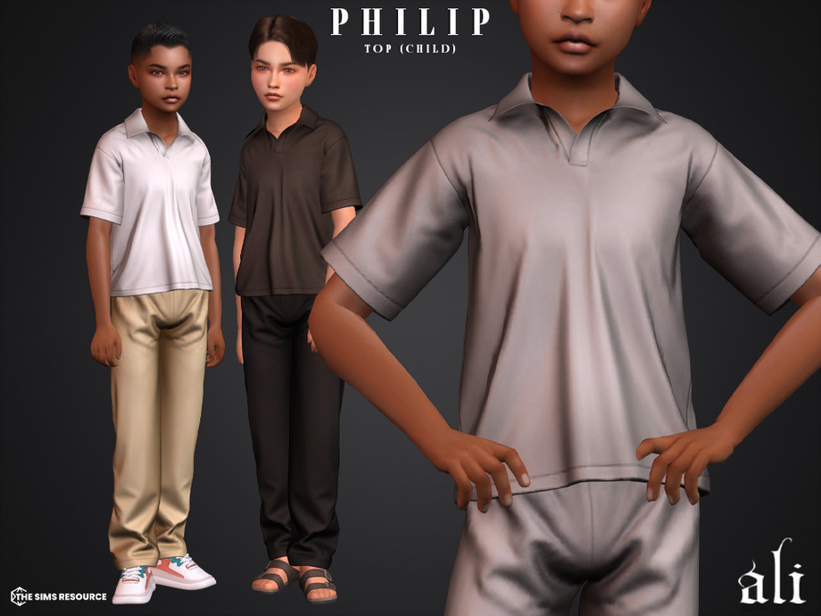 The Sims Resource | PHILIP top (child)