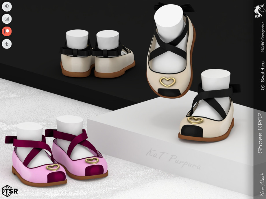The Sims Resource | Shoes KP02- Toddler