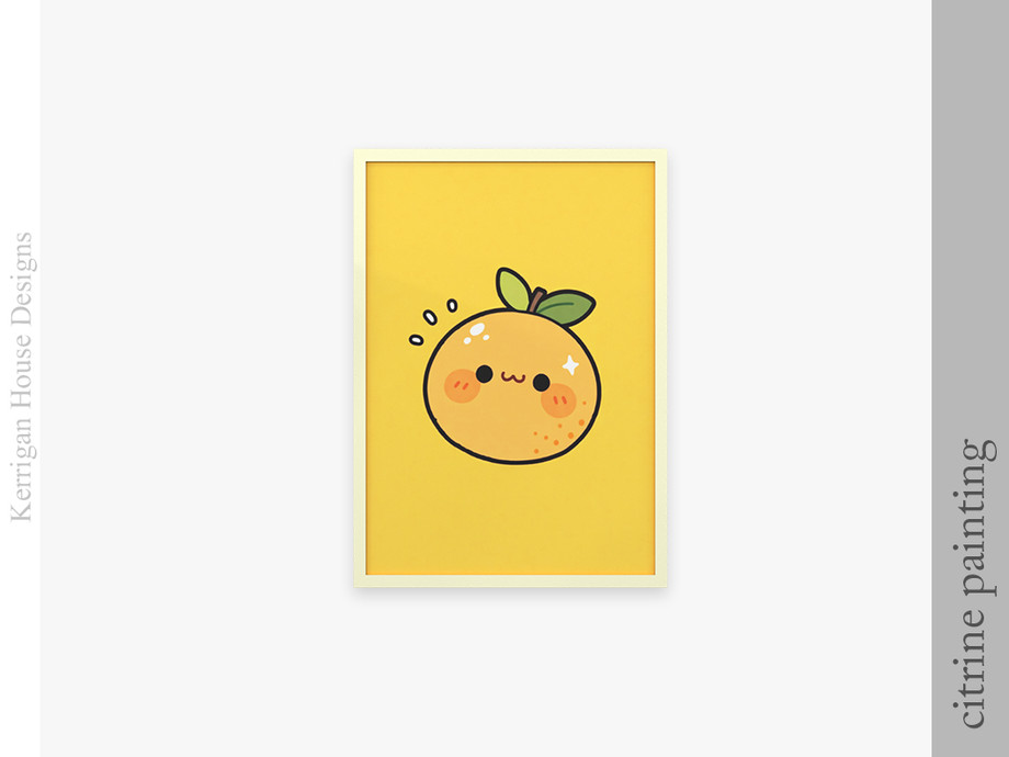 The Sims Resource | Citrine Painting