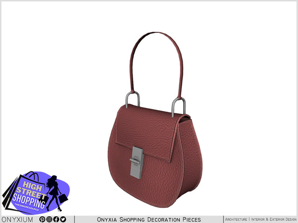 The Sims Resource | Onyxia Baguette Bag