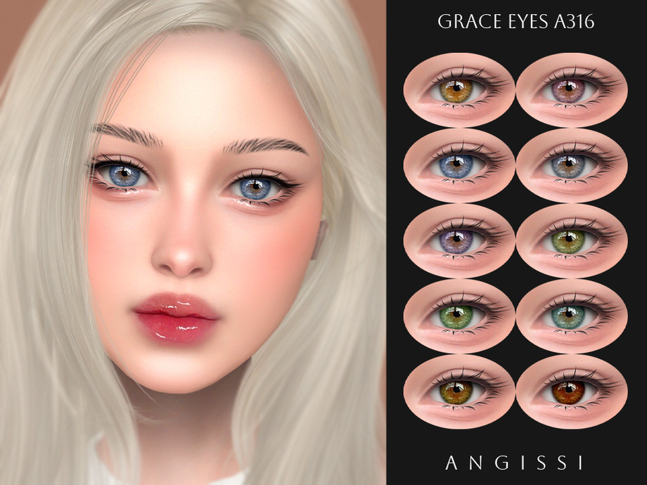 The Sims Resource | Grace Eyes A316