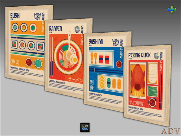 The Sims Resource | ADV_Mabra_s4PaintingSet65