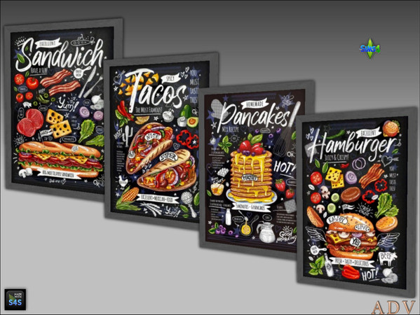 The Sims Resource | ADV_Mabra_s4PaintingSet66