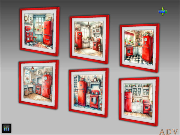The Sims Resource | ADV_Mabra_s4PaintingSet70