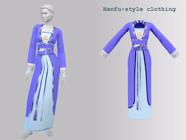 The Sims Resource | Hanfu-style clothing
