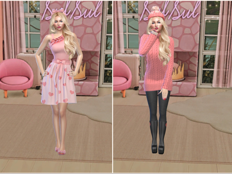 The Sims Resource | Barbie Valentine Sim by mimisimss