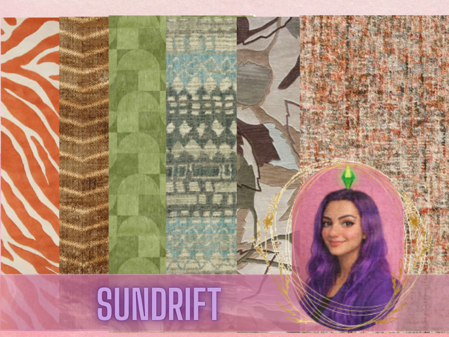 The Sims Resource | Sundrift Rug Set