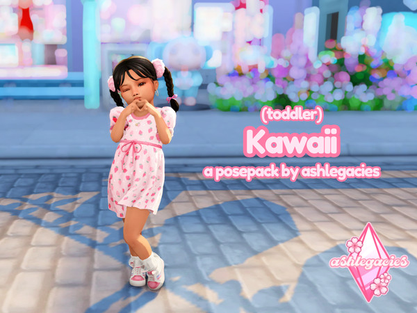 The Sims Resource | Kawaii (Toddler) Posepack