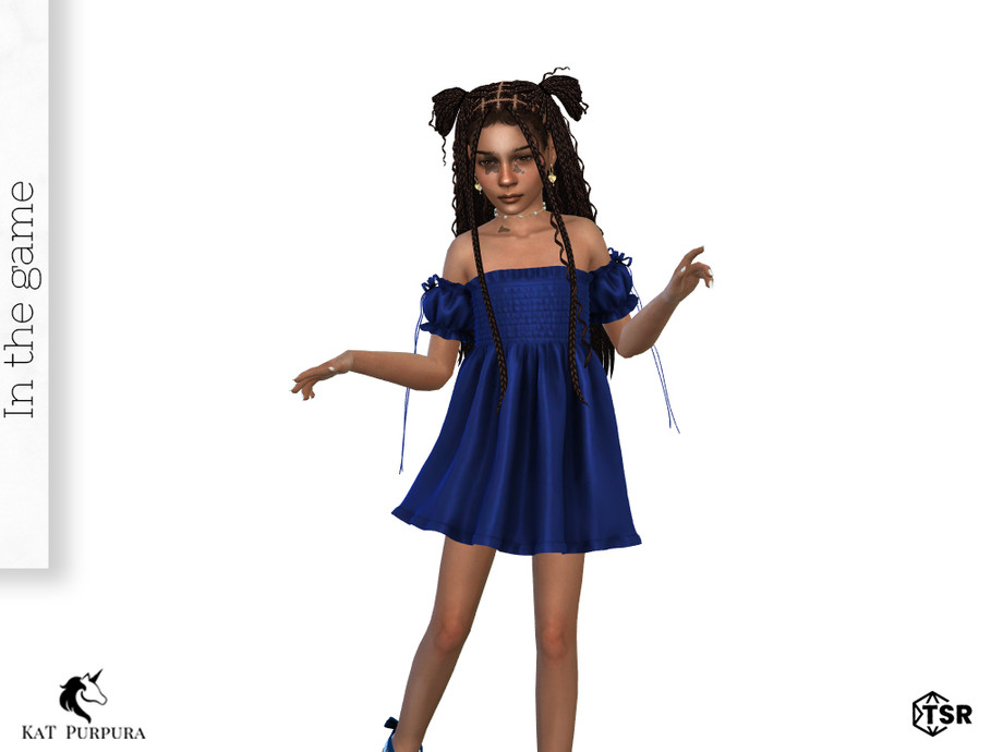 The Sims Resource | Erly V2 Dress- Child