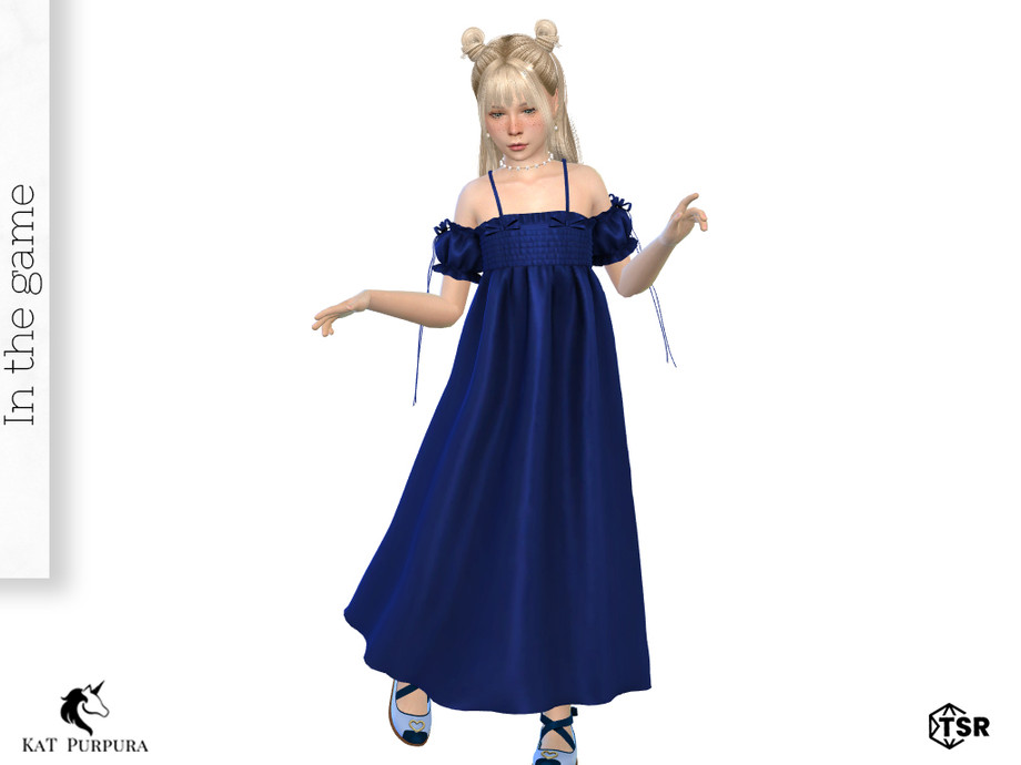 The Sims Resource | Erly V3 Dress- Child