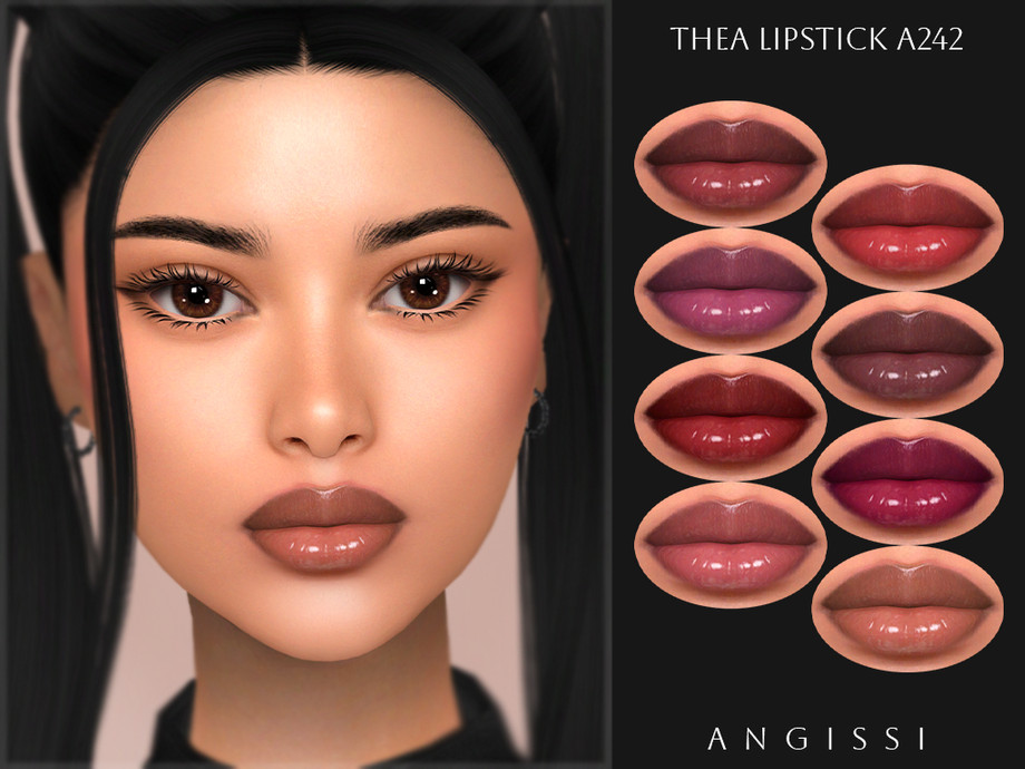The Sims Resource | Thea Lipstick A242