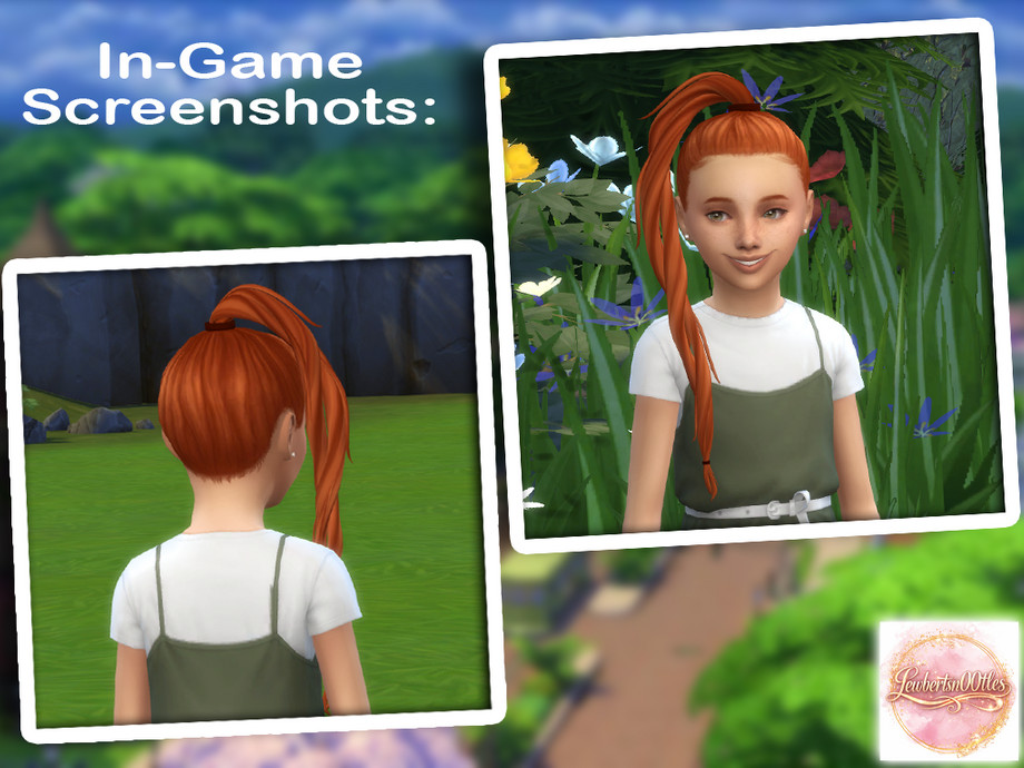 The Sims Resource | Paisley Hair - Child version