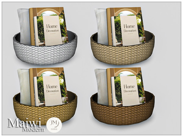 The Sims Resource | Jomsims maiwi basket deco